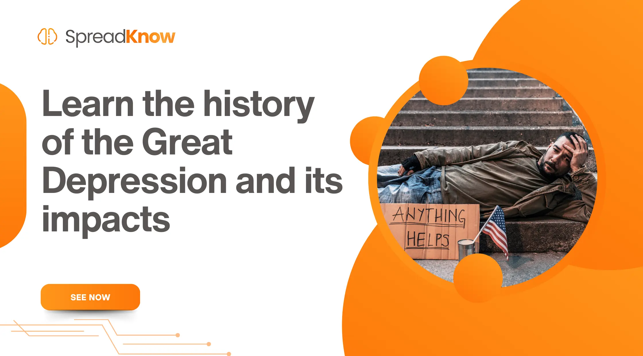 Learn the history of the Great Depression and its impacts